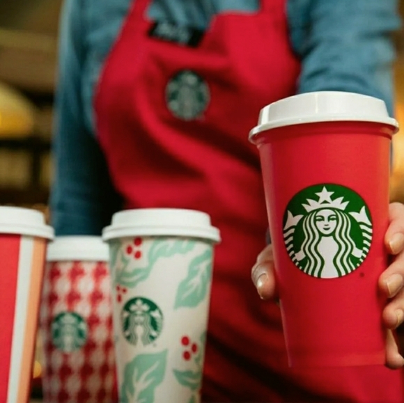 Starbucks | Dining | 4 Starbucks Coffee Holiday Collectible Christmas Cups Travel Tumblers ...